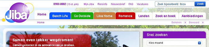 Jiba - Last minute vakantie